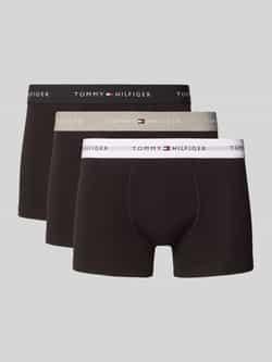 Tommy Hilfiger Trunks aus Baumwoll-Mix im 3er-Pack