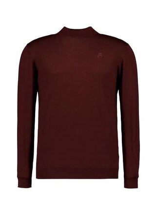 Karl Lagerfeld Herren Pullover rot unifarben