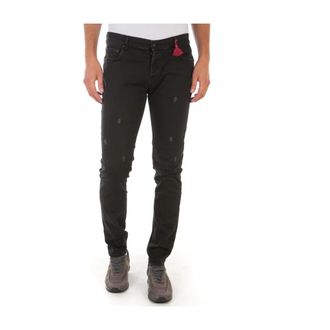 Daniele Alessandrini Grau Dunkel Modell Pj4610L051 - - Jeans - Herren - Grau - W36
