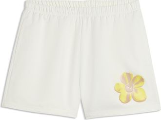 Puma Graphics Bloom Shorts Damen, Accessoires, Wei&szlig;, S