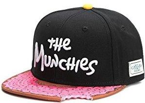 Cayler And Sons Homme Casquettes/Snapback Munchies Noir Réglable