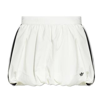 adidas Femme, Jupes, Blanc, Taille: 40 FR Short Skirt with Logo