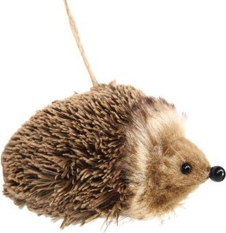 Gisela Graham Igel-Dekoration aus Kunstfell