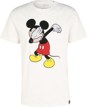 Recovered Clothing T-Shirt Disney Mickey Mouse Dabbing im zeitlosen Design