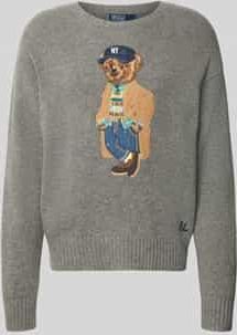 Polo Ralph Lauren Regular Fit Pullover mit Polo-Bear-Motiv