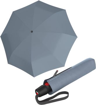 Knirps T.200 Medium Duomatic Regenschirm, 28 cm, grau, 96 cm diameter, 11 inches long