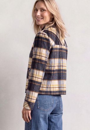 Street One Kurzjacke mit Karomuster