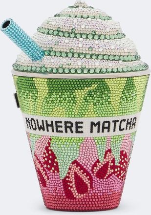 Judith Leiber Verzierte Clutch Frozen Drink Matcha