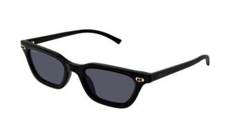 Gucci GG1944S001 Cat-Eye Recycled Acetate Sunglasses - Black