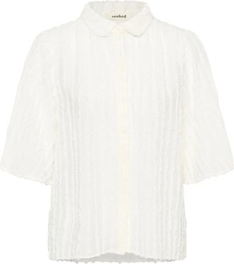 Soaked In Luxury Damen, Blusen & Hemden, Wei&szlig;, SGr&ouml;&szlig;e