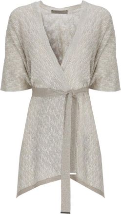 D.exterior Femme, Pulls, Gris, Taille: 42 FR Cape en viscose