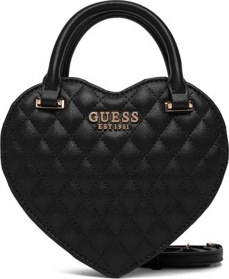 Guess Handtasche Guess HWQG98 94770 Schwarz