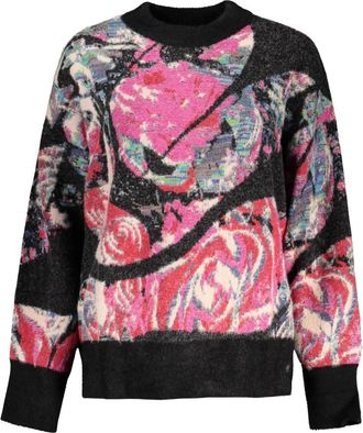 Desigual Jers Jardim Langarmshirt mit Muster - - Knitwear - Damen - Mehrfarbig - S