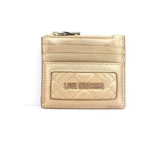 Love Moschino Zip Wallet - - Accessories - Damen - Gelb - ONE SIZE