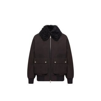 Moncler Moncler Doudoune Courte &Agrave; Capuche Rougequeue, Femme, Noir, Taille: 00