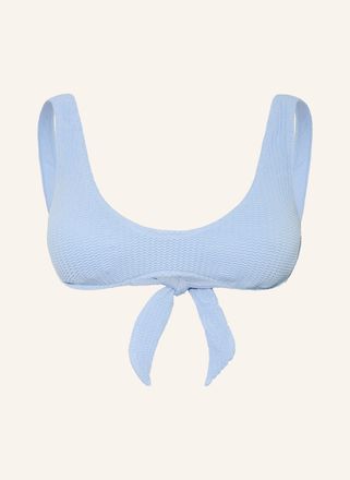Seafolly Bustier-Bikini-Top Sea Dive blau