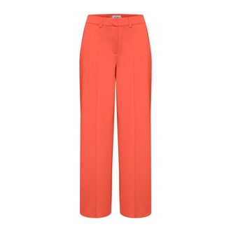 Ichi Ihkate SUS Office Wide PA - - Trousers - Damen - Rot - M