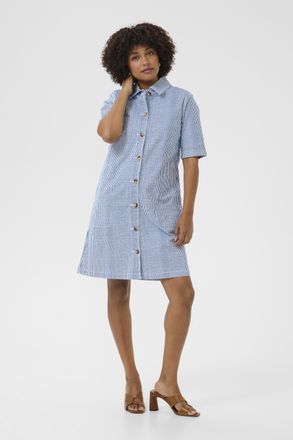 Cream Kleid Feminine Blue Milkboy blue white