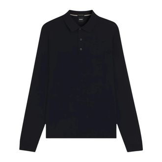 HUGO BOSS Lancione Poloshirt Pullover - - Tops - Herren - Blau - L