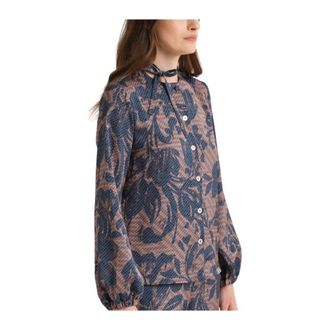 Maliparmi Sweet Foliage Shirt - - Blouses & Shirts - Damen - Mehrfarbig - 2XL