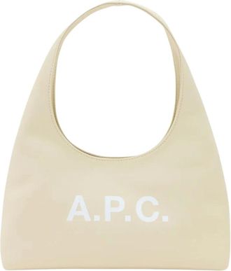 A.P.C. A.p.c., Femme, Sacs, Blanc, Taille: ONE Size Baby Ninon Shoulder Bag