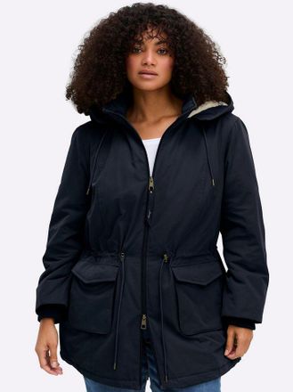 Sheego Allwetterjacke Parka Langarm