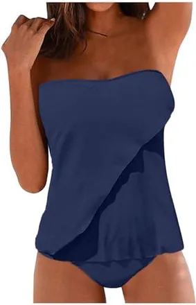 Generic Maillot Femme Une Piece Maillot Bain Tankini Maillot De Bain Sport Deux PièCes Robe Matiere Maillot De Bain Les Plus Beaux Maillots De Bain Maillot De