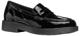 Geox Women D Spherica Ec1 C Moccasin, Noir, 37.5 EU