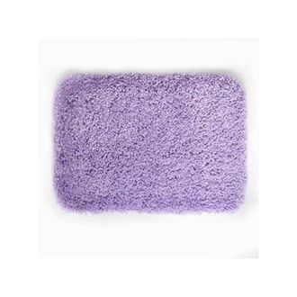 Spirella Tapis de Bain Microfibre Highland - Antid&eacute;rapant, S&eacute;chage Rapide et Lavable - 100% Polyester Doux et Durable - Lavande - 60 x 90 cm