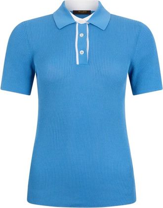 Moorer Femme, Tops, Bleu, Taille: 42 FR Ophelia