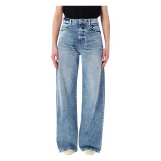 Icon Denim Los Angeles Debby Wide Leg Jeans - - Jeans - Damen - Blau - W28