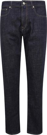 Incotex Homme, Jeans, Noir, Taille: W33 Jeans Longues Regular