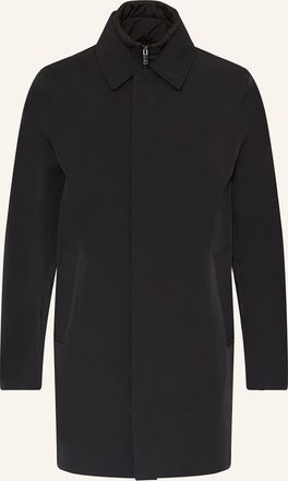 Reiss Reiss Mantel Logan Mit Herausnehmbarer Blende schwarz