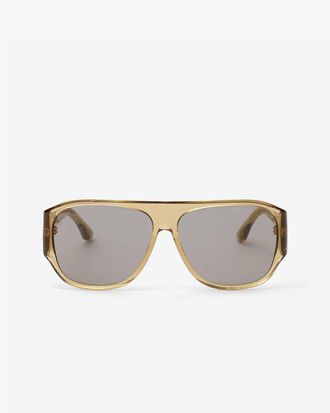 Isabel Marant Sonnenbrille Mikala - Damen - Ochre - Grey - Isabel Marant