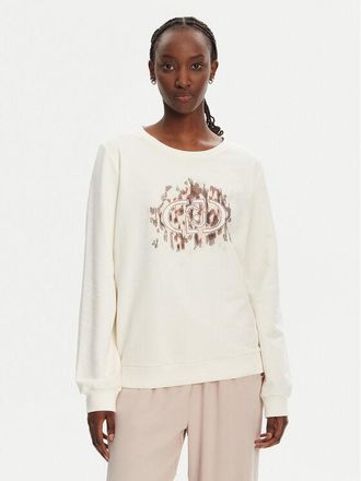 Liu Jo Sweatshirt TA5168 FS090 Écru Regular Fit