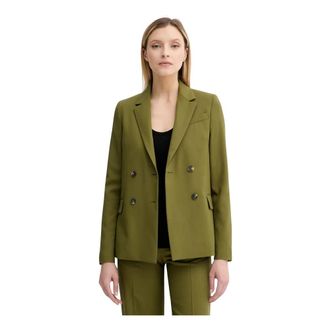 Paul Smith Zweireihiger Wollblazer - - Jackets - Damen - Gr&uuml;n - 2XS