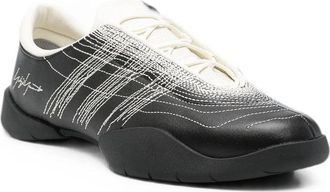 adidas Calf Leather Sneaker - Black