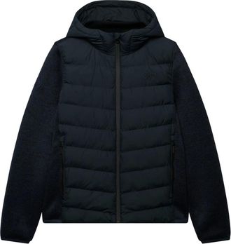 Superdry Veste Hybride Tricot - Homme - Vestes - Bleu - Taille: S