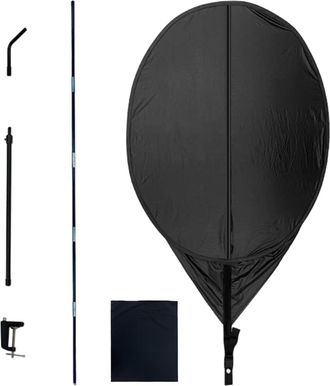 Generic Shade | Anti-Glare Adjustable Privacy Canopy,Office Desk Shade Roof,for Computer Monitor LaAdaptable Light Control: The Lighptop Prevent Distractions 