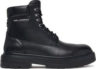 Karl Lagerfeld Schn&uuml;rschuhe Miles KL10250 Schwarz