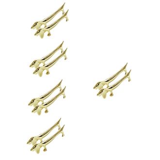 Pretyzoom 10 STK Essst&auml;bchenablage Aus Metall Essst&auml;bchenhalter Aus Porzellan Japanischer L&ouml;ffel Essst&auml;bchen Rest K&uuml;chenutensilienablage Essst&auml;bchenhalter F&uuml;r R