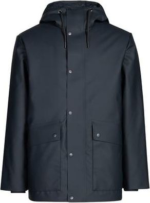 Rains Parka droite &agrave; capuche