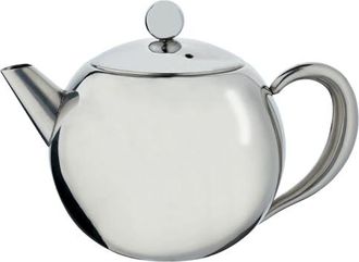 Café Olé Grunwerg Café Olé Rondeo Teekanne mit Teeei - 18/10 Edelstahl, 17 oz, 500 ml