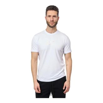 Emporio Armani Homme, Tops, Blanc, Taille: 3XL Collection de T-shirts et Polos Blancs