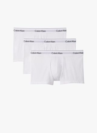 Calvin Klein Lot de 3 cale&ccedil;ons en coton m&eacute;lang&eacute;