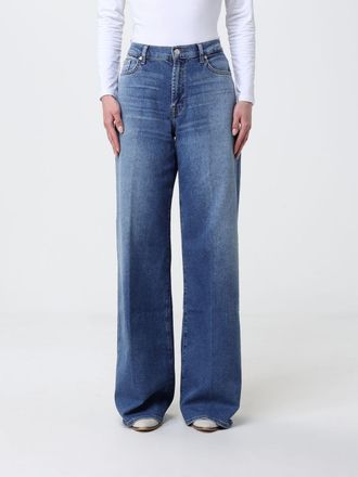 7 For All Mankind Jeans Femme couleur Bleu