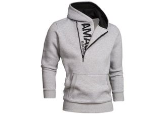 Amaci & Sons Kapuzenpullover HUNTSVILLE Kapuzenpullover Herren Zipper Pullover Sweatshirt Hoodie Sweatjacke