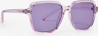 Superdry Lunettes de soleil carr&eacute;es oversize avec verres violets - Lavande