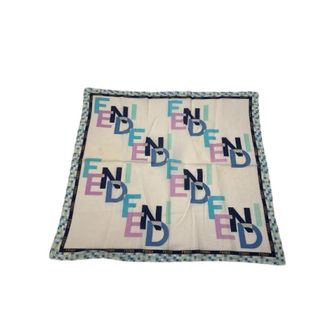 Fendi Pre-owned Vintage Multicolor Logo Schal - - Pre-owned - Damen - Mehrfarbig - ONE SIZE