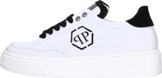 Philipp Plein Femme, Chaussures, Blanc, Taille: 36 EU Philipp Plein Baskets White